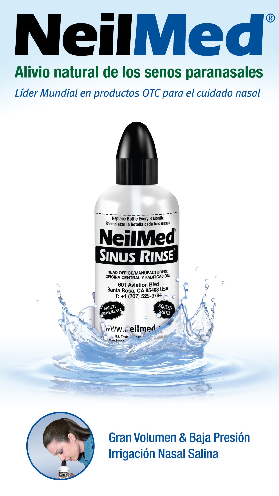 NeilMed Sinus Rinse Kit 60 sobres - NeilMed Pharmaceuticals - Peru