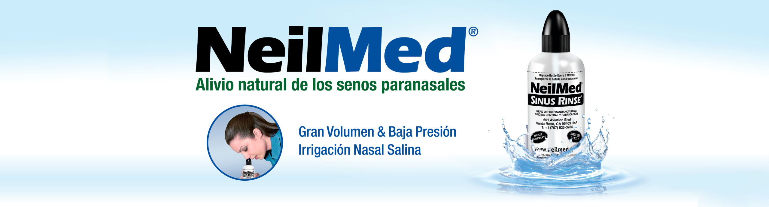 NeilMed Pharmaceuticals - ¡Siente el alivio de una nariz limpia hoy!